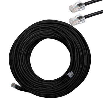 Cabo De Rede Cftv 55 Metros 8 Vias Upt 4 Pares Cat5 Preto - Infinity ...