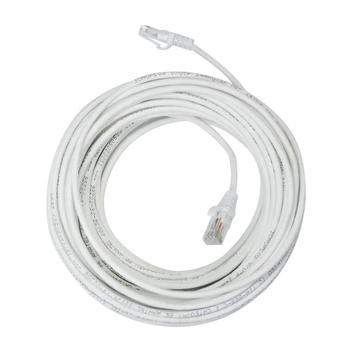 Cabo de rede / Internet / Montado / Branco rolo c/ 15 Metros - Ultra ...