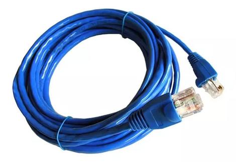 Cabo De Rede Patch Cord Cat 5e 1.8mt Azul - Dex Cr18 - Materiais ...