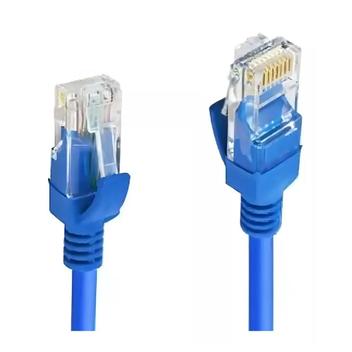 Cabo De Rede Patch Ethernet Lan Rj45 CAT5 20 Metros Cor Azul - FLEX - Materiais Elétricos ...