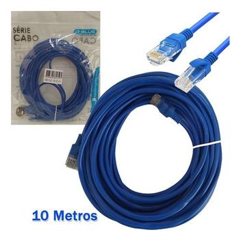 Cabo de Rede RJ45 10 Metros LE-304 - IT Blue - Materiais Elétricos ...