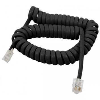 Cabo De Telefone Espiral Rj11 Telefonia 4 Vias 1,50 Metros - DK - Cabo ...