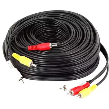 Cabo de video e audio av rca de 10 metros - CABLEE - Cabo RCA ...