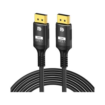 Cabo DisplayPort 8K 120Hz/4K 240Hz (80Gbps) HDR - para Laptop, TV, Xbox ...