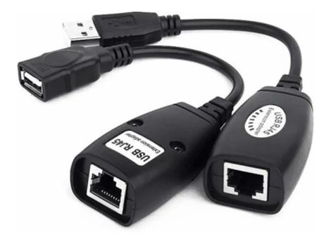 Cabo Extensor Usb Até 50 Metros Via Rj45 P/ Teclado Mouse - Nova Voo ...