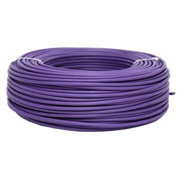 Cabo Flexivel 1,00Mm 750V Lilas Rolo Com 200 Metros Corfio - Cabo / Fio ...