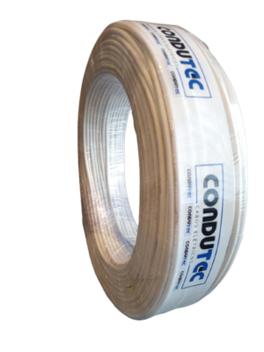 Cabo Flexível 1,5Mm Branco Rolo Com 100 Metros 1 Linha - Condutec ...