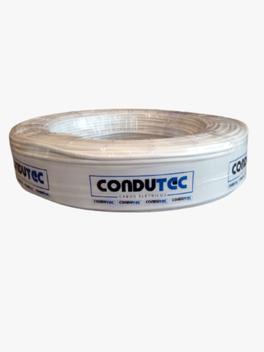 Cabo Flexível 6,0mm Branco Rolo com 100 metros - CONDUTEC - Cabo / Fio ...