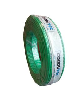 Cabo Flexível 6,0Mm Verde Rolo Com 100 Metros 1 Linha - Condutec - Cabo ...