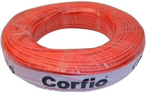 Cabo Flexivel Vermelho 6,0mm 750v 100m Elétrico Corfio - Cabo / Fio ...