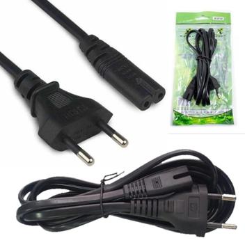Cabo Força Energia Bipolar Tv Radio Ps3 Ps4 Fonte Impressora - XCELL ...