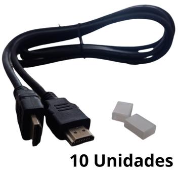 Cabo HDMI 1,5 Metros com 10 UNIDADES - High Speed - Cabo HDMI ...