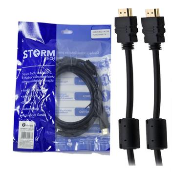 Cabo hdmi 2.0 4k com filtro granel 3m cbhm0018 - STORM - Cabo HDMI - Magazine Luiza