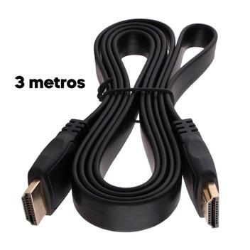 Cabo Hdmi 3 Metros 4k Hd Full Hd Para Tv Pc E Monitor - Cabo HDMI ...