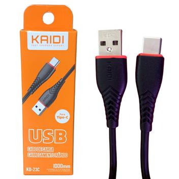 Cabo Kaidi Original Carregamento Rápido Tipo C - Cabo USB - Magazine Luiza
