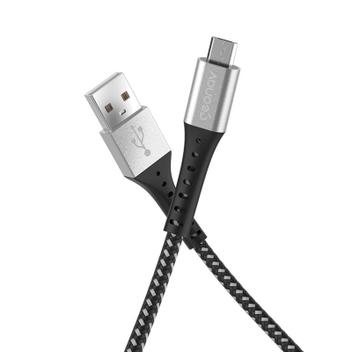 Cabo Micro USB para USB-A 1,2m Preto ESMIBK Geonav - Micro USB ...