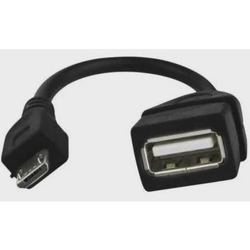 Cabo Otg Usb Tablet Celular Motorola Samsung Pendrive V8 - Lenox - Cabo ...