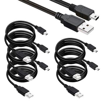 Cabo USB 2.0 A para Mini-B de 5 Pinos (1,8m) - para HDD e Câmeras ...