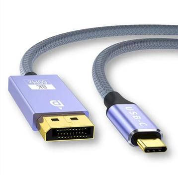 Cabo Usb Tipo C Para Displayport 1.4 8K 1,80 Metros - MB - Cabos e ...