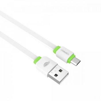 Cabo USB x Micro USB CB-100 1m Branco C3Tech - Cabo USB - Magazine Luiza