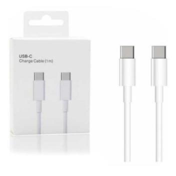 Cabo USBC Original 1 Metro Turbo Lightning Branco Compativel com Iphone ...