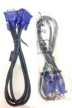 Cabo Vga X Vga 1,5m Metros Para Monitor E Projetor Rgb - BMF - Cabo VGA ...