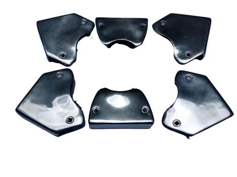 Caçapa Campineira Alumínio Polido 6 Peças - Rony - Jogo de Panelas ...