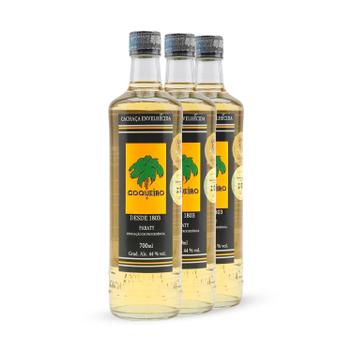 Cachaca Coqueiro Envelhecida 750ml 3Un - Cachaça - Magazine Luiza