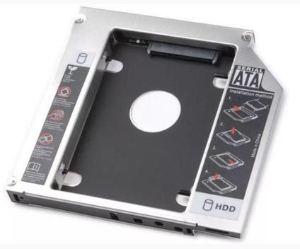 Caddy 12.7mm 2.5 Adaptador P/ Hd De Notebook Ou Ssd - Rohs - Sata - Adaptadores - Magazine Luiza