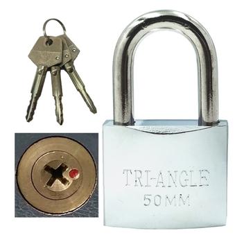 Cadeado Chave Tetra 50mm Robusto Corpo Maciço Haste Inox Cimentada ...