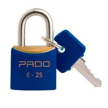 Cadeado Pequeno e-25 Azul - Pado - Cadeados - Magazine Luiza