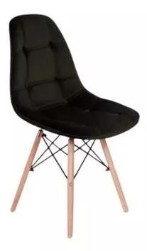 Cadeira Charles Eames Velvet Estofada Veludo Varias Cores - Homelandia ...