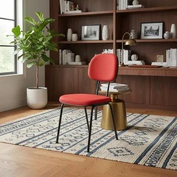 Cadeira de Escritório Secretária Anatômica, na Base Fixa Palito ...