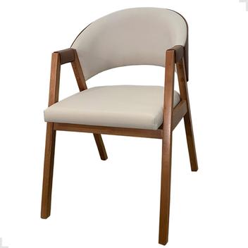 Cadeira de Jantar Curva Estofada Elegante Sala de Jantar Cozinha ...