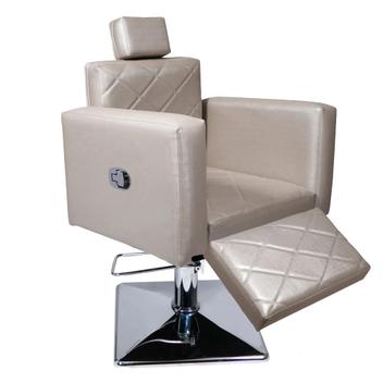 Cadeira Evidence Reclinável Base Quadrada e Descanso de Perna Estofado ...