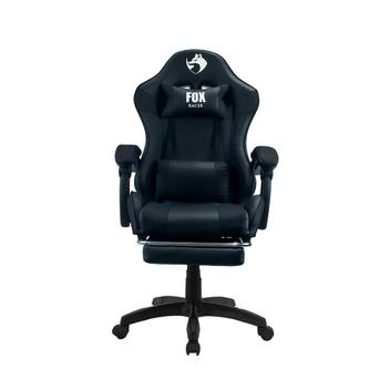 Cadeira Gamer Fox Racer Zerda com Apoio de Pés Preta - W20 - Cadeira ...