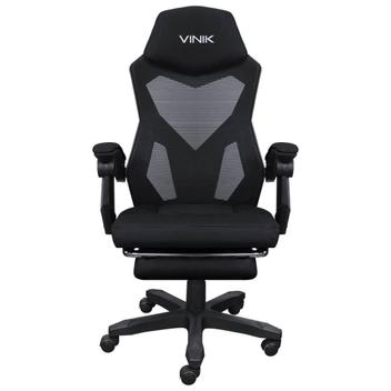 Cadeira Gamer Vinik Rocket, 120kg, Ajuste de altura e inclinação Preto ...