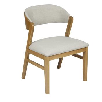 Cadeira Hera Laminada Tecido 02 Linho - DA CASA MÓVEIS - Móveis de ...