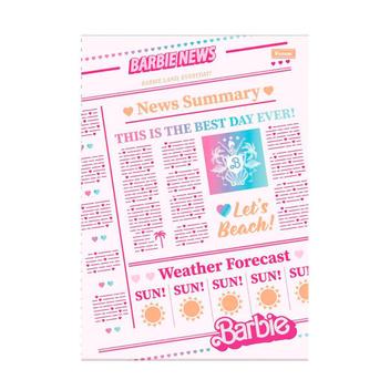 Caderno Barbi Brochura Pequeno Capa Dura 80F Escolar Meninas - Foroni ...