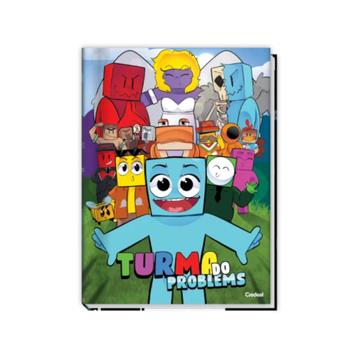 Caderno Brochura Turma Do Problems 80 Folhas Credeal - Caderno Brochura ...