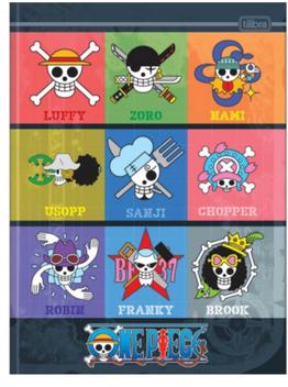 Caderno brochurao tilibra ONE PIECE 80fls - Caderno Brochura - Magazine Luiza
