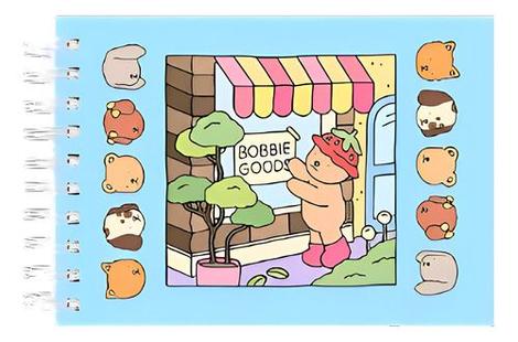 Caderno De Desenho Bobbie Goods 96 Paginas- Personalizados - Balta ...