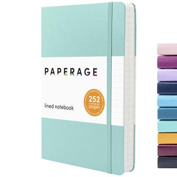 Caderno de diário, revestido com papel, 252 páginas, 14,5x20 cm, capa ...
