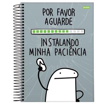 Caderno Espiral Universitário 10 Matérias 160 Folhas Flork 72998-24 ...