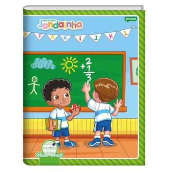 Caderno Meu Primeiro Caderno Linguagem C/d 40 Fls Pauta Verde ...