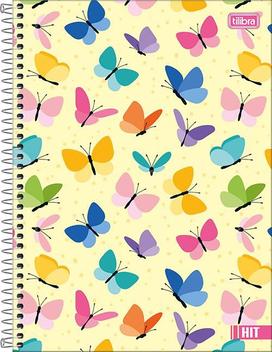 Caderno Tilibra HIT Espiral Capa Dura Universitário 1 ou 10 Matérias ...