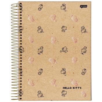 Caderno Univ 1 Matéria 80Fl Hello Kitty Kraft Minis Jandaia - Caderno ...