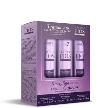 Cadiveu Kit Plástica Dos Fios Selagem 3X110Ml - Cuidados com o Cabelo ...