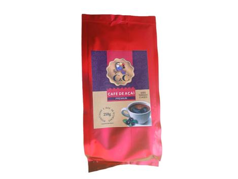 Café de Açaí 250gr Grão de Açaí Torrado e Moído - C & C Café de Açaí ...