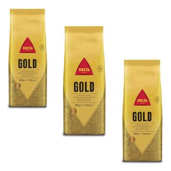 Café Em Grãos Delta Cafés Gold Int 12 Kit 3 Pacotes De 500G - Café ...